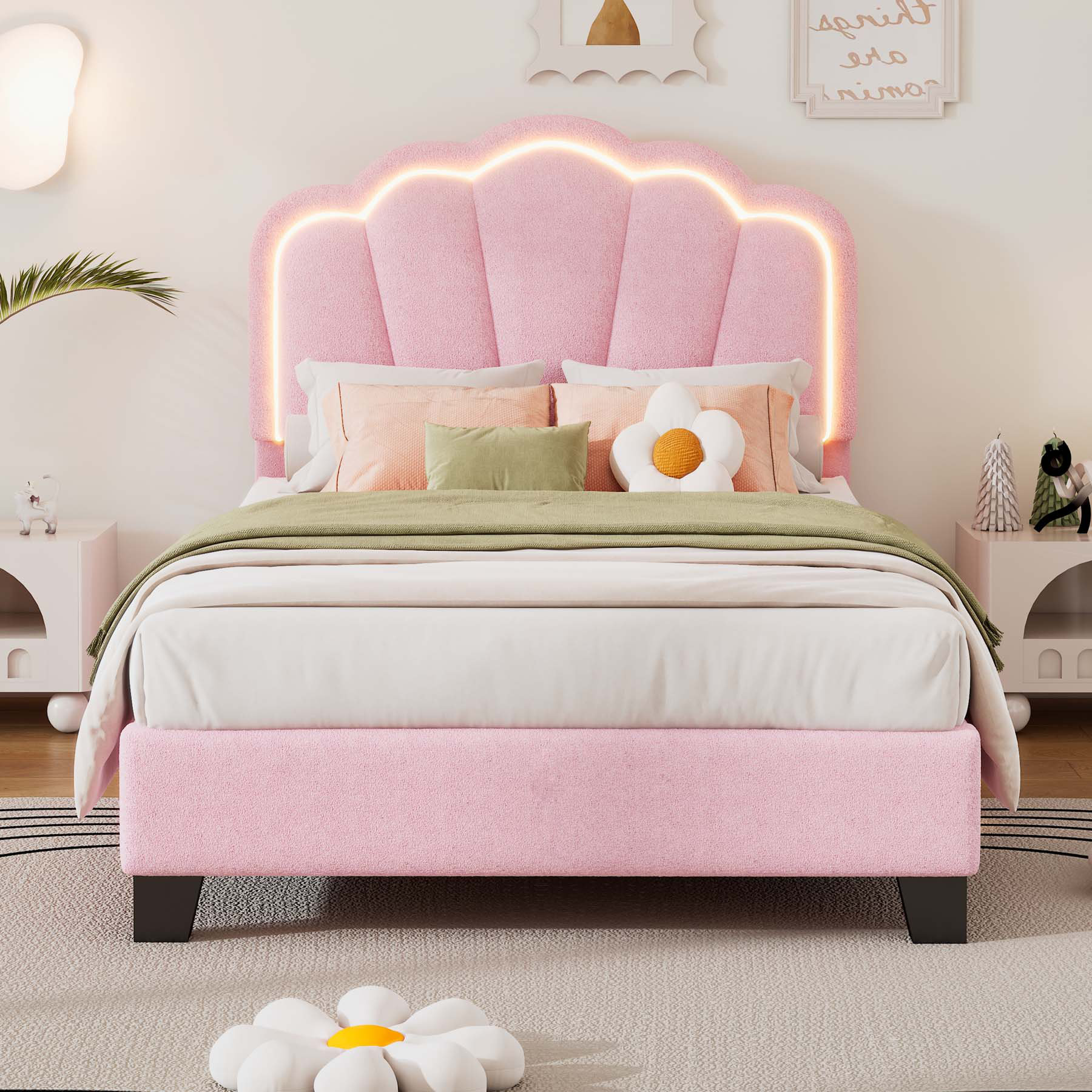Wayfair pink headboard store